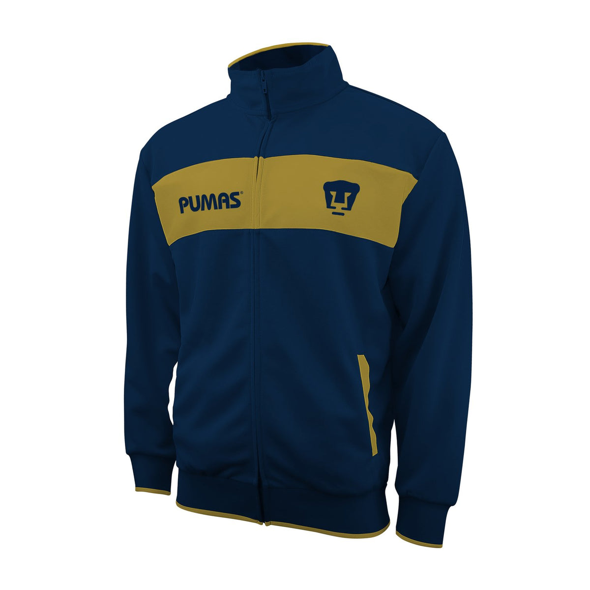 Pumas UNAM 2024 Men's Track Jacket - Blue / Gold – SoccerGearCentral